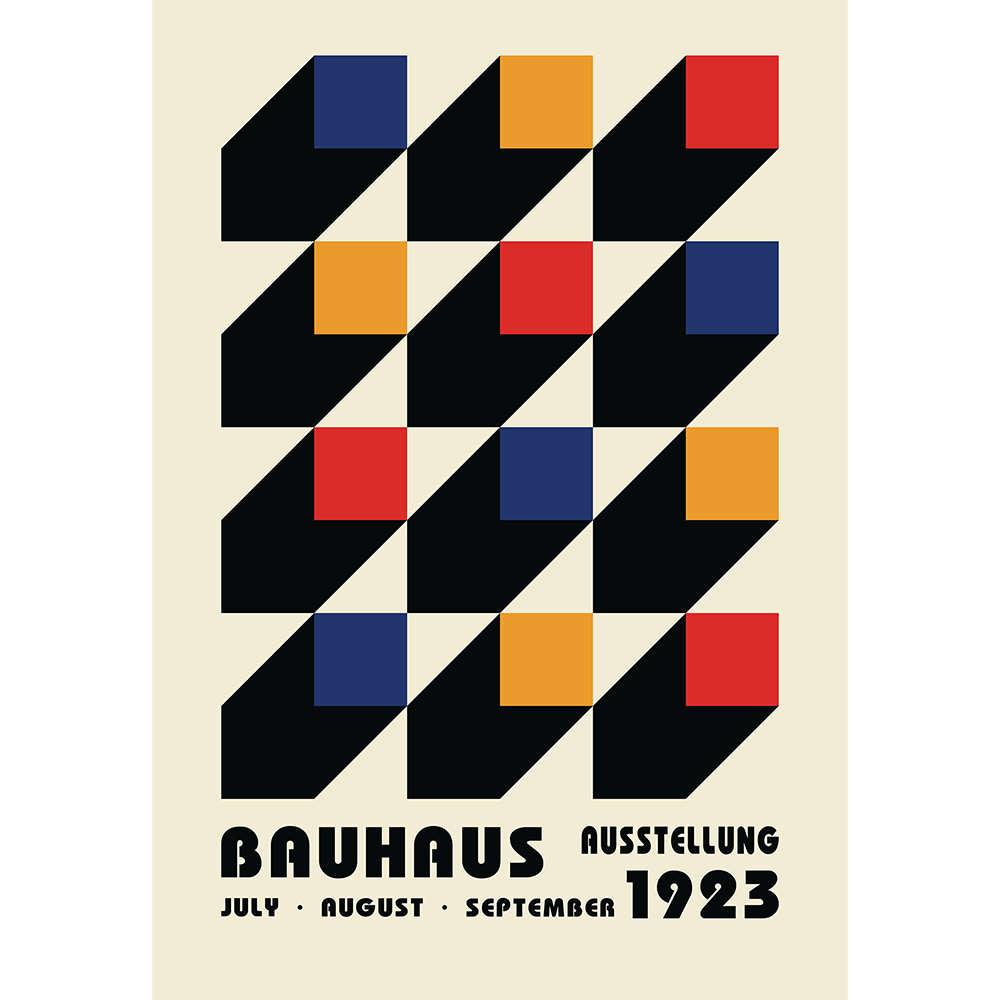 Bauhaus Ausstellung 1923 - Wall Art Photo Poster Print – The Art Print ...