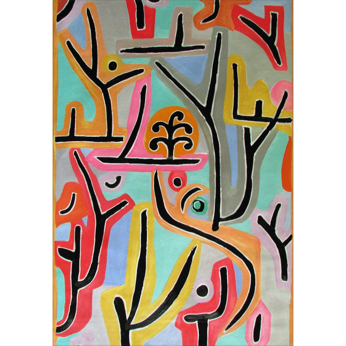 Park near Lu - Abstract by Paul Klee 1938 - Wall Art Photo – The Art ...