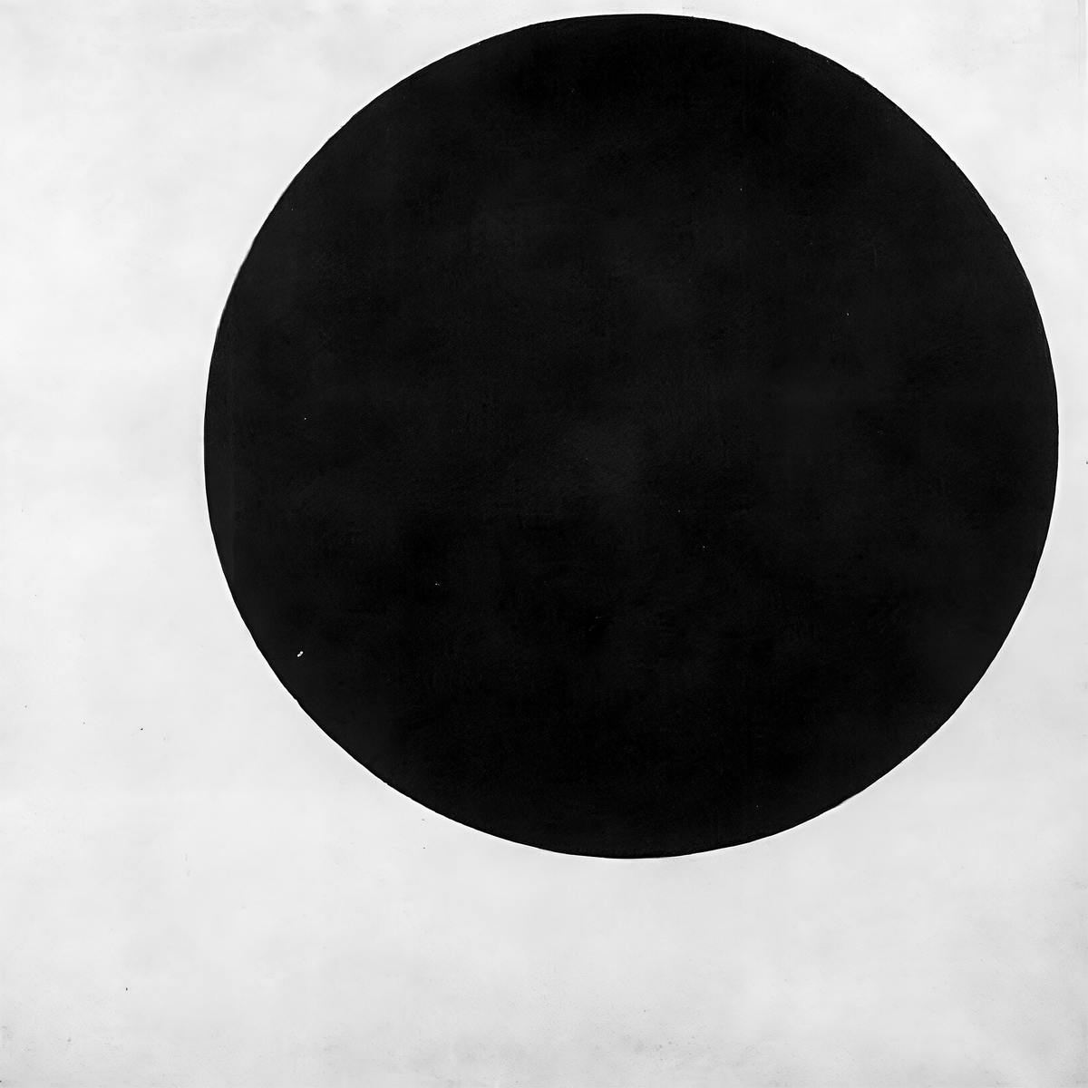 Black Circle By Kazimir Malevich 1923 Wall Art Wrapped Frame The