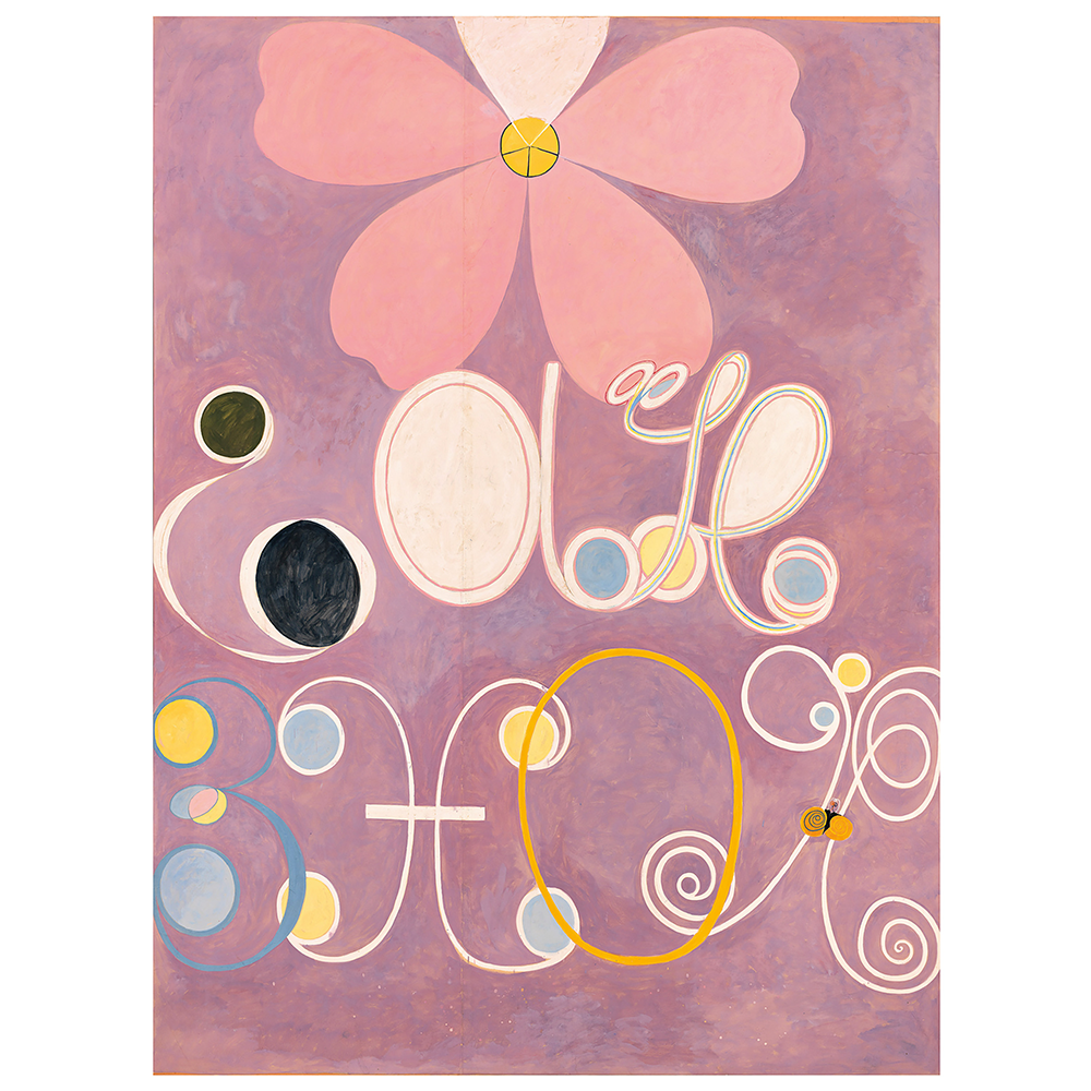 The Ten Largest - No.5 - Adulthood Abstract Art By Hilma AF Klint – The ...