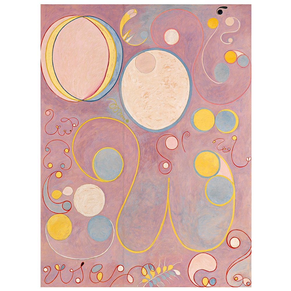 The Ten Largest - No.8 - Adulthood Abstract Art By Hilma AF Klint – The ...